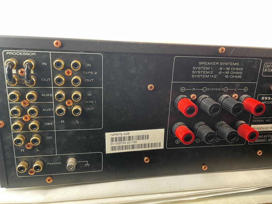Marantz PM78 Integrated Amplifier, Audio, Soundbars, Speakers ...