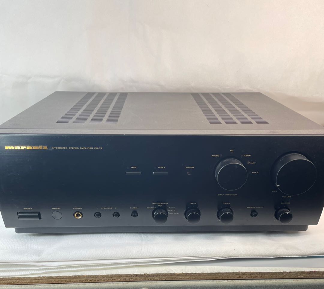Marantz PM78 Integrated Amplifier, Audio, Soundbars, Speakers ...