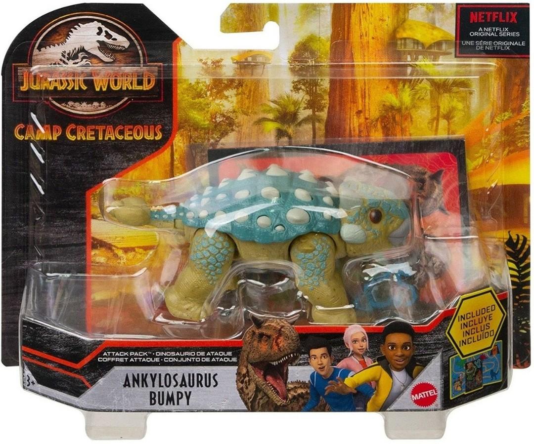 Mattel Jurassic World Baby Bumpy Ankylosaurus Camp Cretaceous Dominion ...