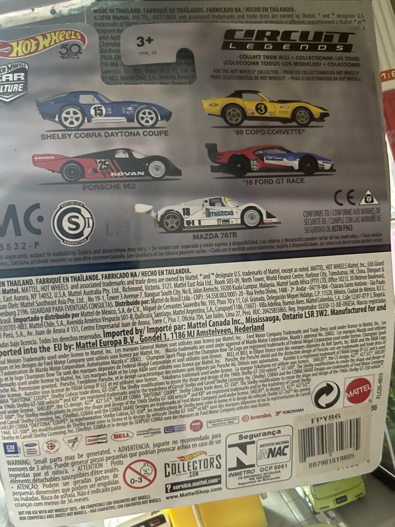 Mazda 787B hotwheels circuit legend matchbox on Carousell