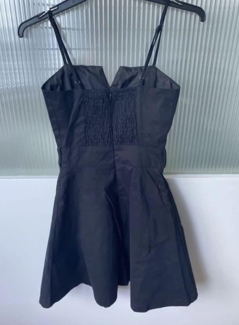 MDS Ivrina Trench Dress in black, Women's Fashion, Dresses & Sets ...