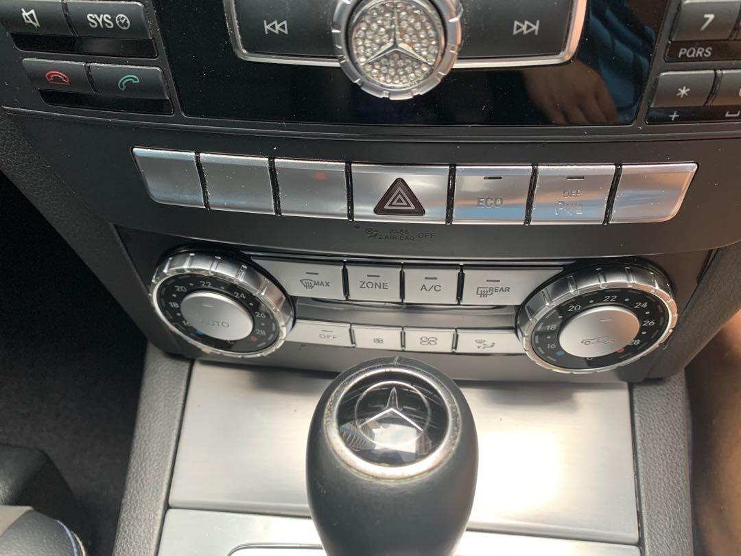 Mercedes Benz W204 C180 C200 aircon button cover, Car Accessories ...