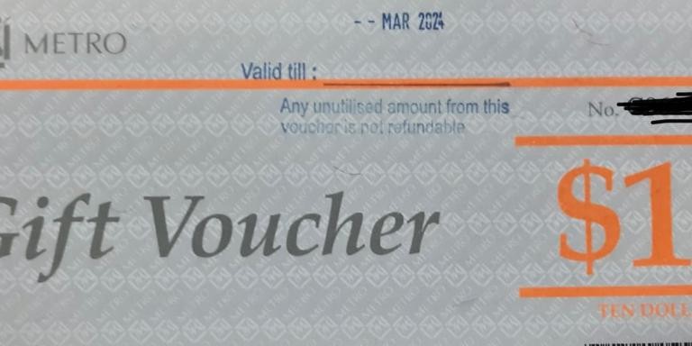 Metro vouchers $300, Everything Else on Carousell