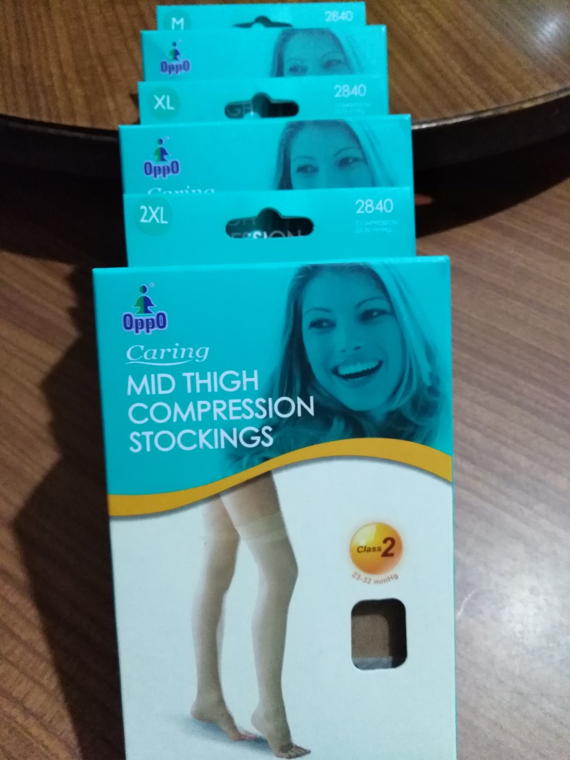 MID THIGH COMPRESSION STOCKINGS all sizes are available, Health ...