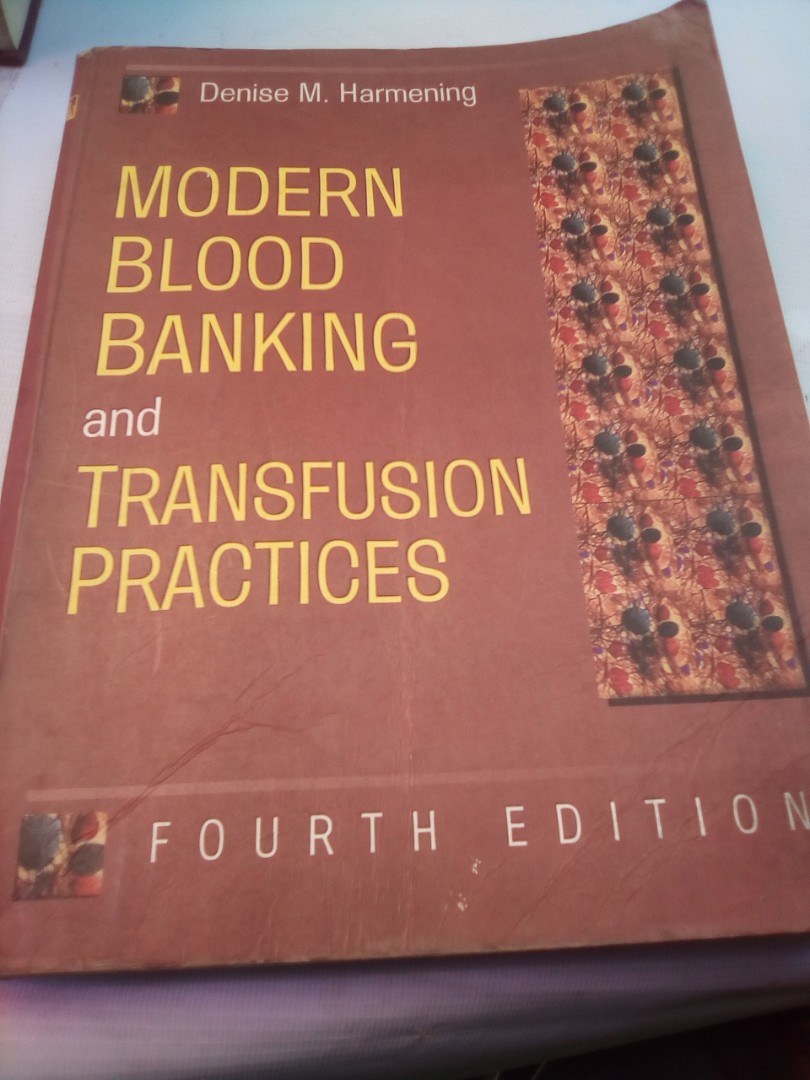 modern blood banking and transfusion practices, Hobbies & Toys, Books ...