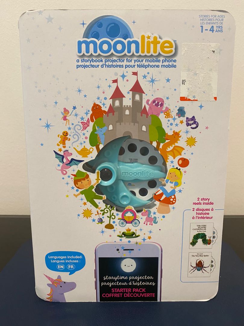Moonlite Story Book Projector Starter Pack Eric Carle With 2 Stories ...