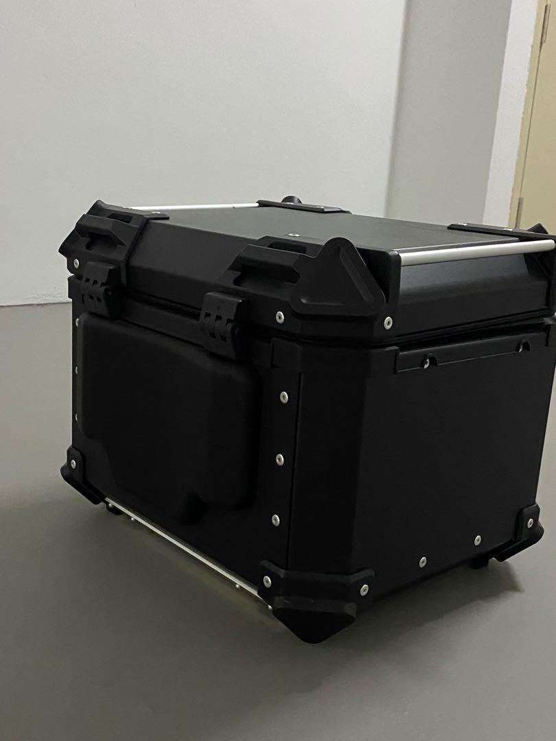 45L Motorcycle Metal Box, Motorcycles, Motorcycle Accessories on Carousell