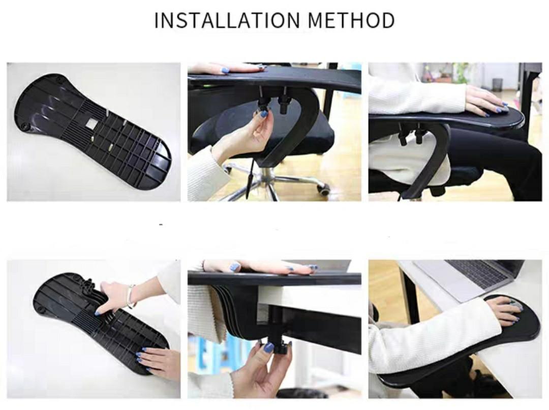 Computer hand bracket mouse wrist pad elbow support desk extension ...