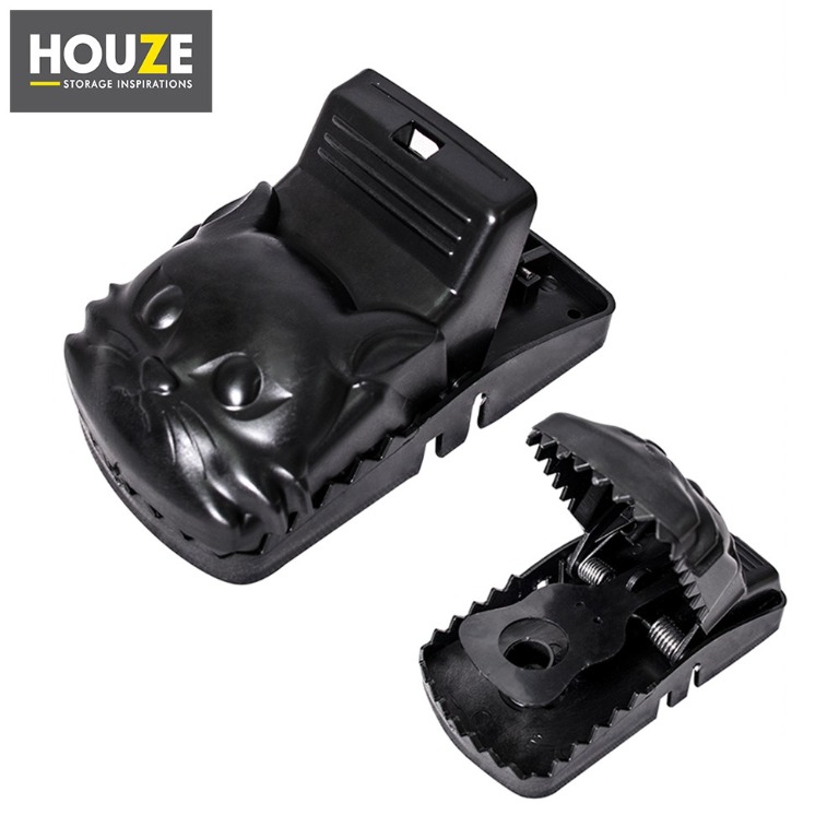 Mouse and Rat Trap Clip Peg (Black), Furniture & Home Living, Cleaning ...