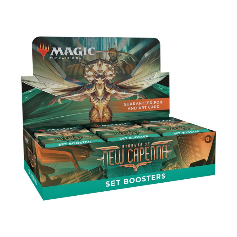 Mtg Streets of New Capenna Set Booster Box(pre order), 興趣及遊戲, 玩具 & 遊戲類 - Carousell