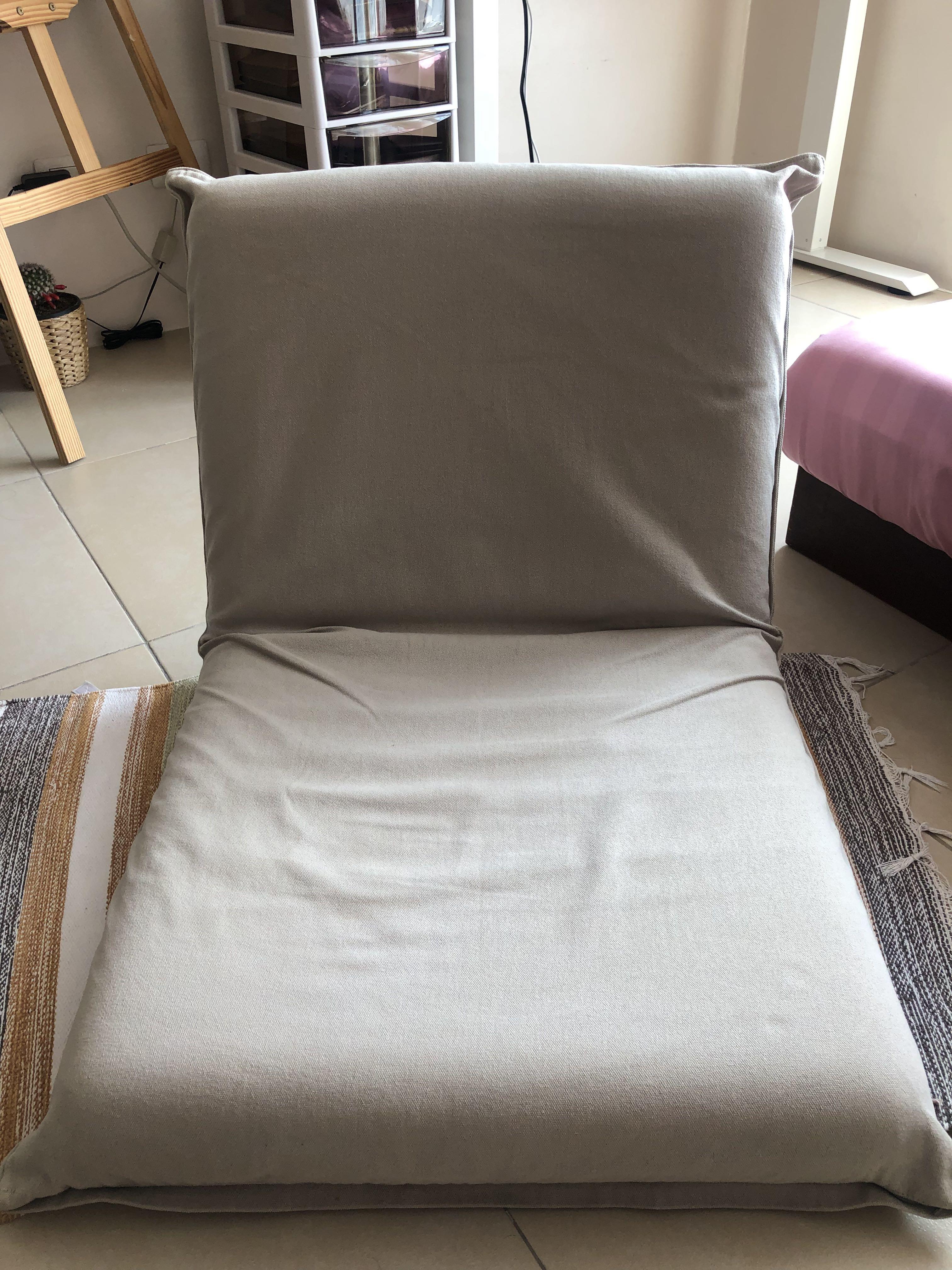 Muji Floor chair / Legless Chair, Furniture & Home Living, Furniture ...