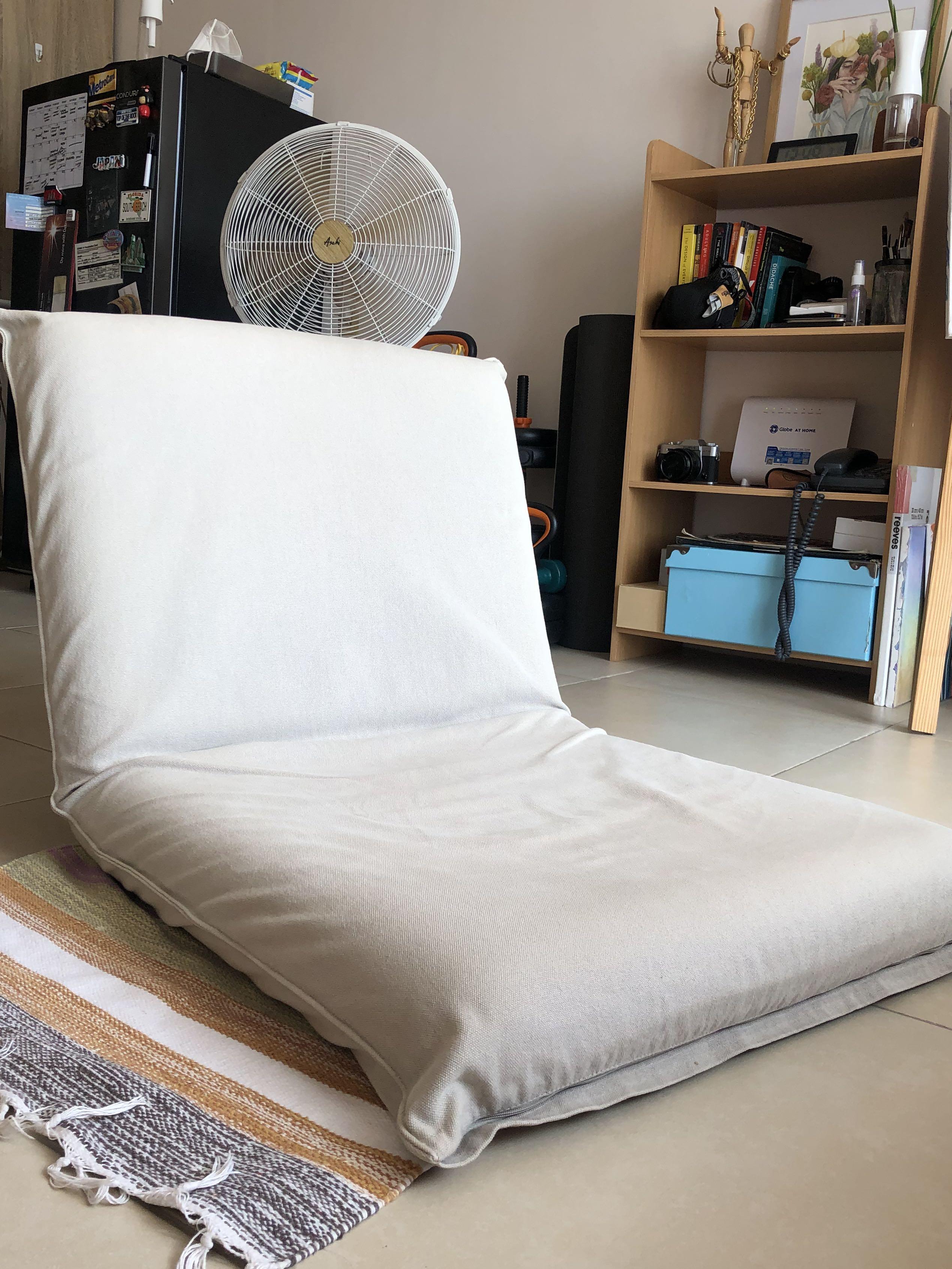 Muji Floor chair / Legless Chair, Furniture & Home Living, Furniture ...