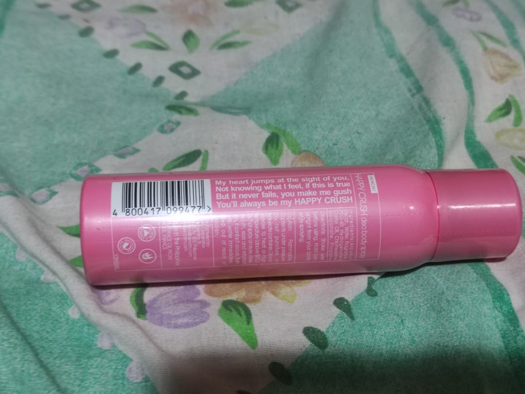 New Bench happy crush body spray, Beauty & Personal Care, Fragrance ...