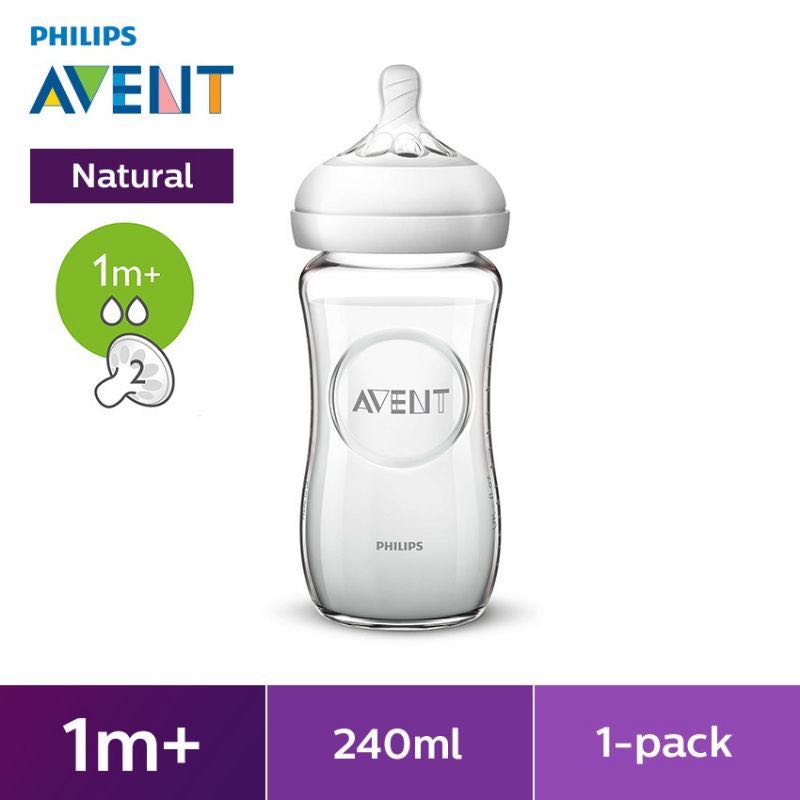 PHILIPS AVENT GLASS BOTTLE 8OZ, Babies & Kids, Nursing & Feeding ...