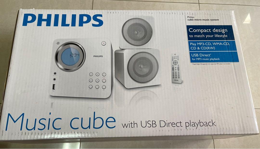 Philips Cube Micro Music System, TV & Home Appliances, TV ...
