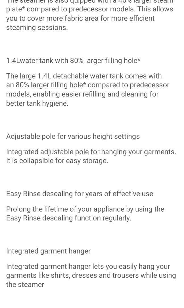 Philips Iron Stand Steamer, TV & Home Appliances, Irons & Steamers on ...