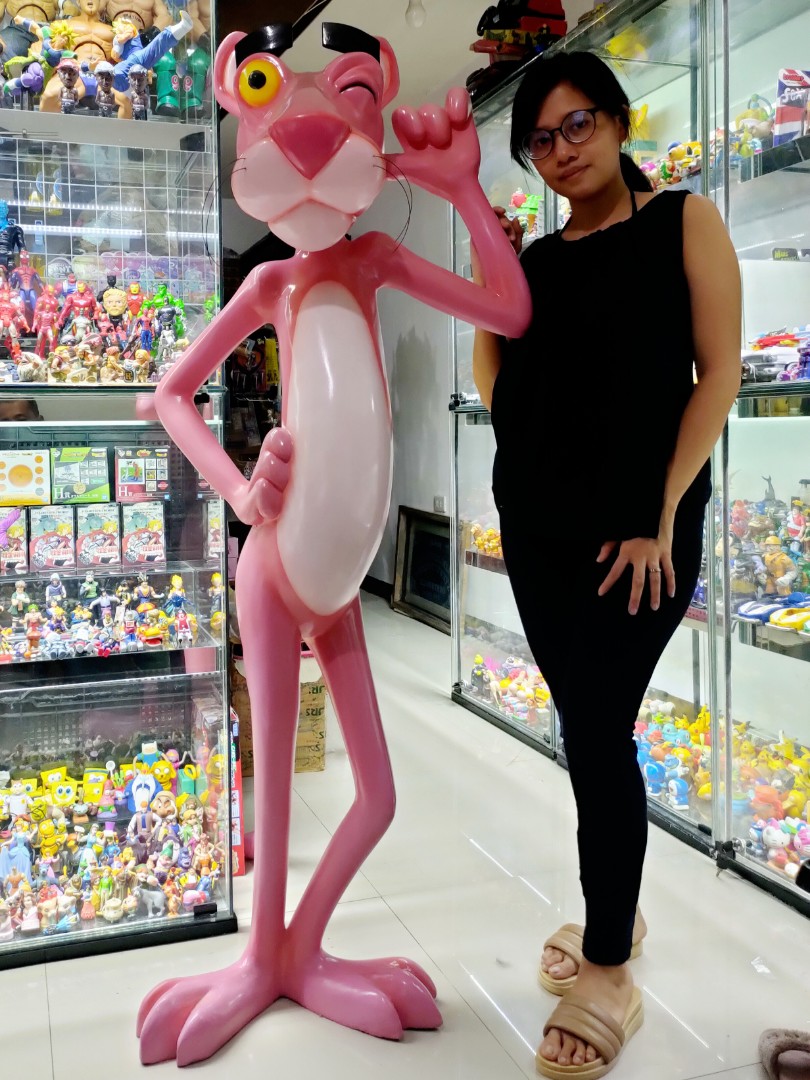 Pink Panther Life-size Statue, Hobbies & Toys, Memorabilia ...