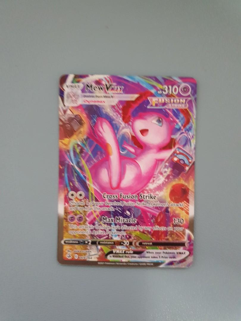 POKEMON - MEW VMAX 269/264 - FUSION STRIKE BRILLIANT STARS, Hobbies & Toys, Toys & Games on ...
