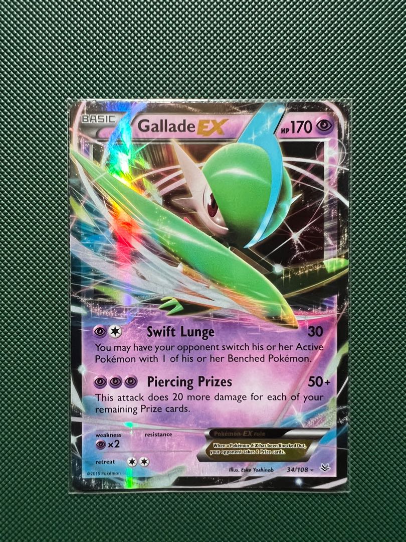 Pokemon Gallade EX XY Roaring Skies Official TCG on Carousell