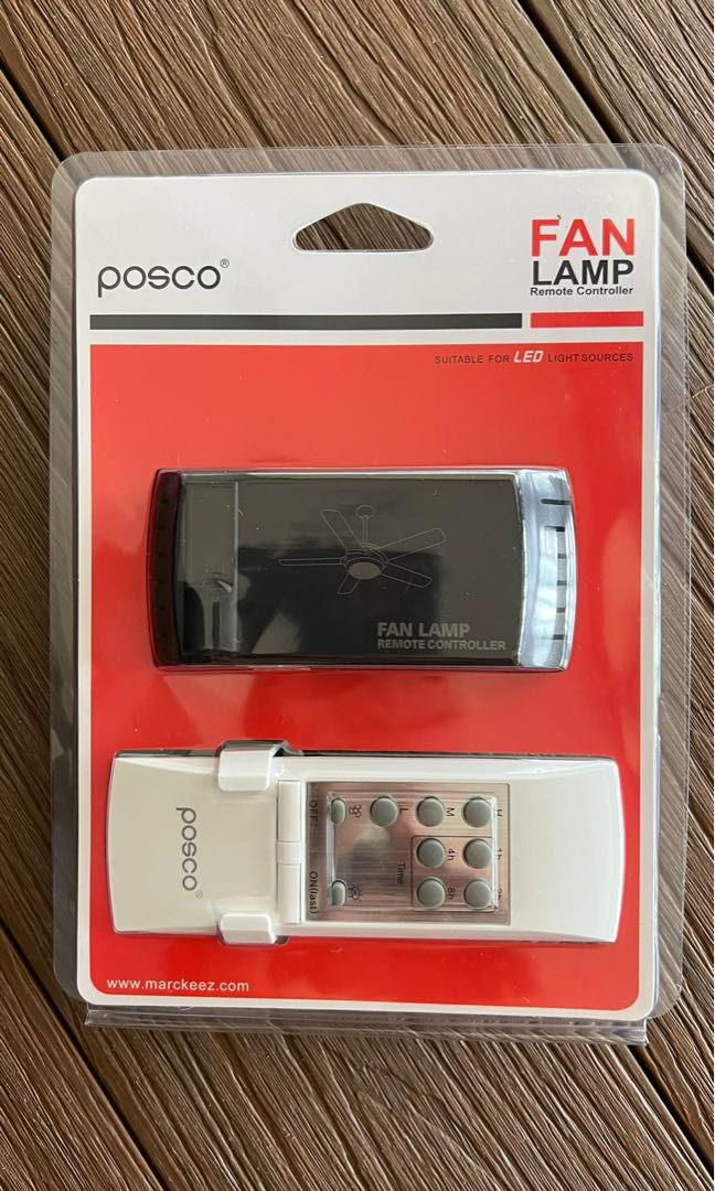 POSCO Universal Remote Control for Ceiling Fan Posco Peak, Furniture ...
