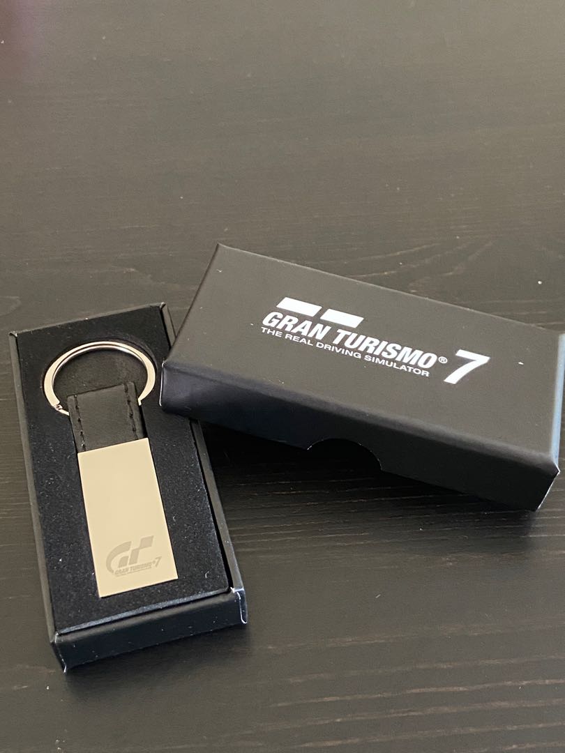 PS4 GT7限量皮革Keychain Gran Turismo 7, 其他, 其他 - Carousell