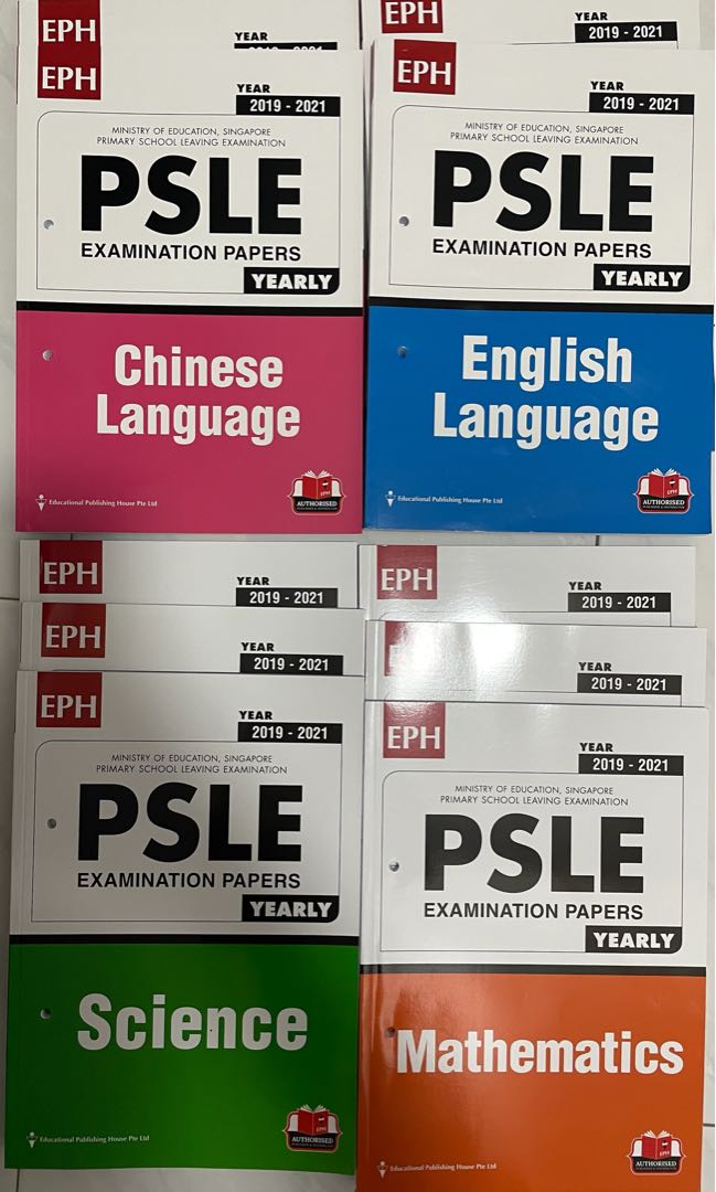 PSLE exam Papers 2019 to 2021, Hobbies & Toys, Books & Magazines ...