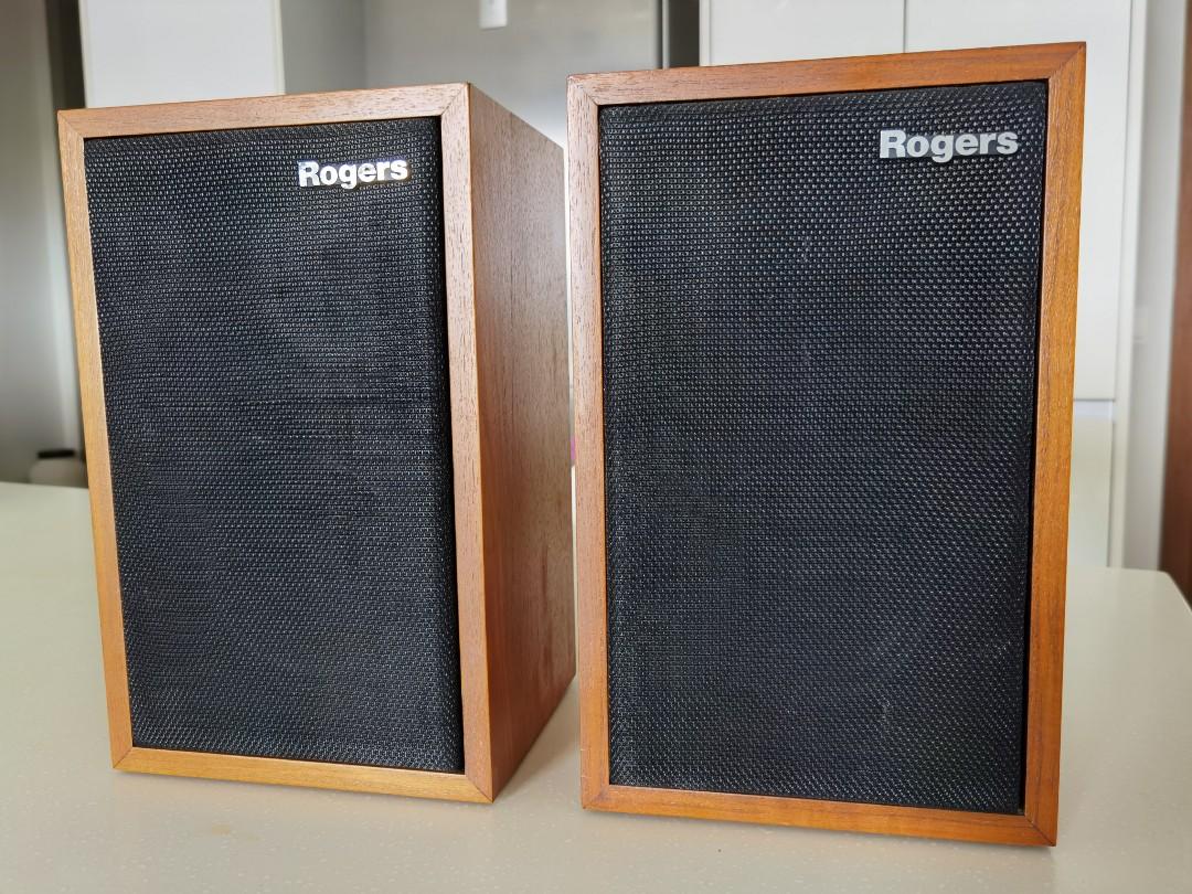 Rare Vintage: Rogers LS3/5a 11 Ohms Bookshelf Speakers with AB1 ...