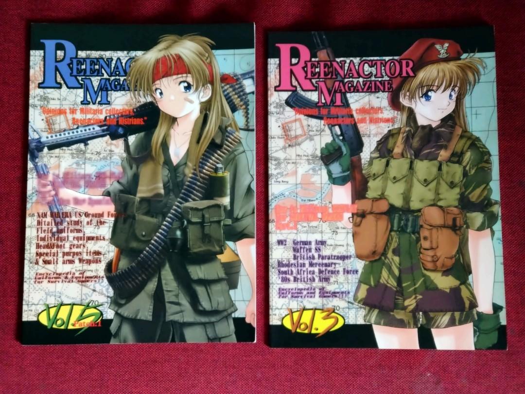 兩本絕版軍品同人誌Reenactor Magazine, 興趣及遊戲, 收藏品及紀念品, 古董收藏 - Carousell