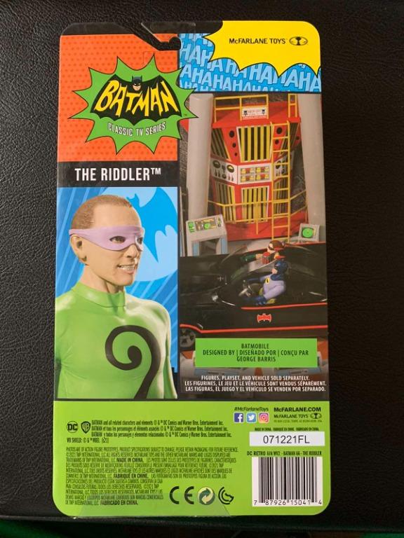 Riddler Unmasked McFarlane Exclusive, Hobbies & Toys, Toys & Games on ...