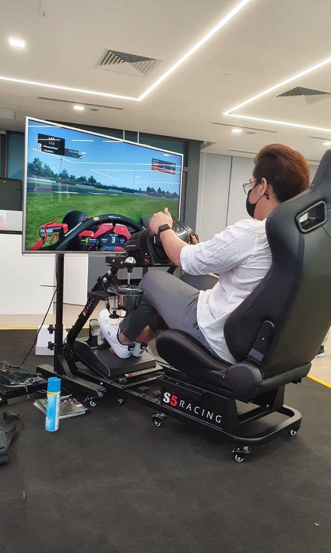 S5 Driving Simulator Rig / driving simulator wheelstand (PROMO) / S5 ...