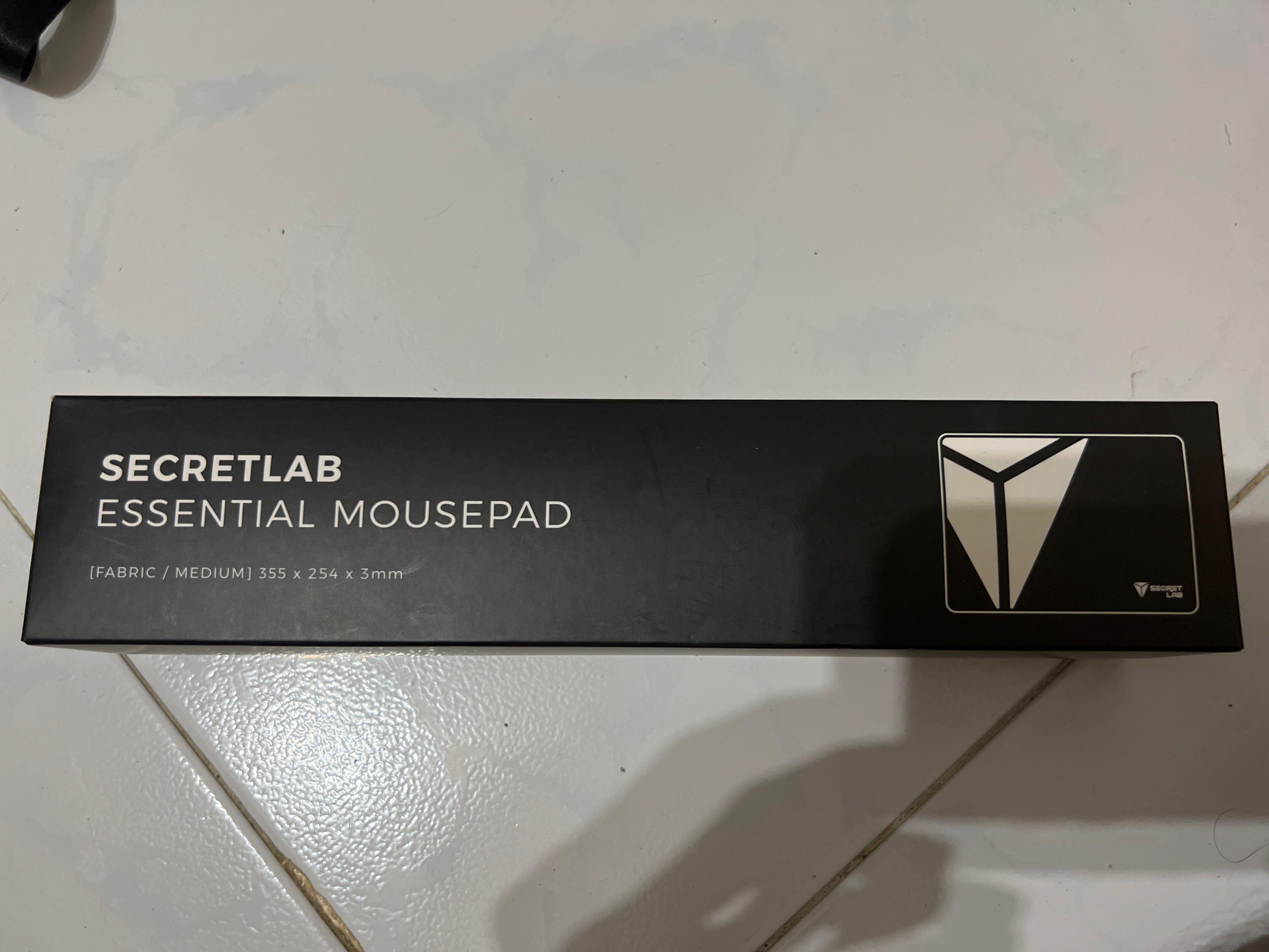 Secretlab essential mousepad, Computers & Tech, Parts & Accessories ...