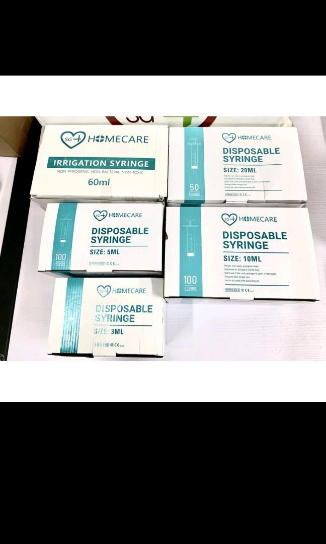 SG Homecare Family Syringe 10ml Luer slip/catheter tip Syringe without ...