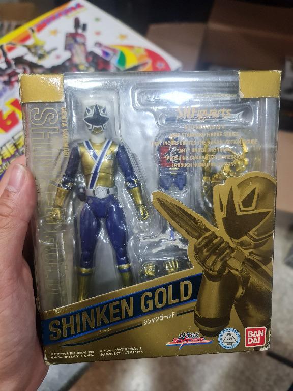 S.H.Figuarts Samurai Sentai Shinkenger Shinken Gold, Hobbies & Toys ...