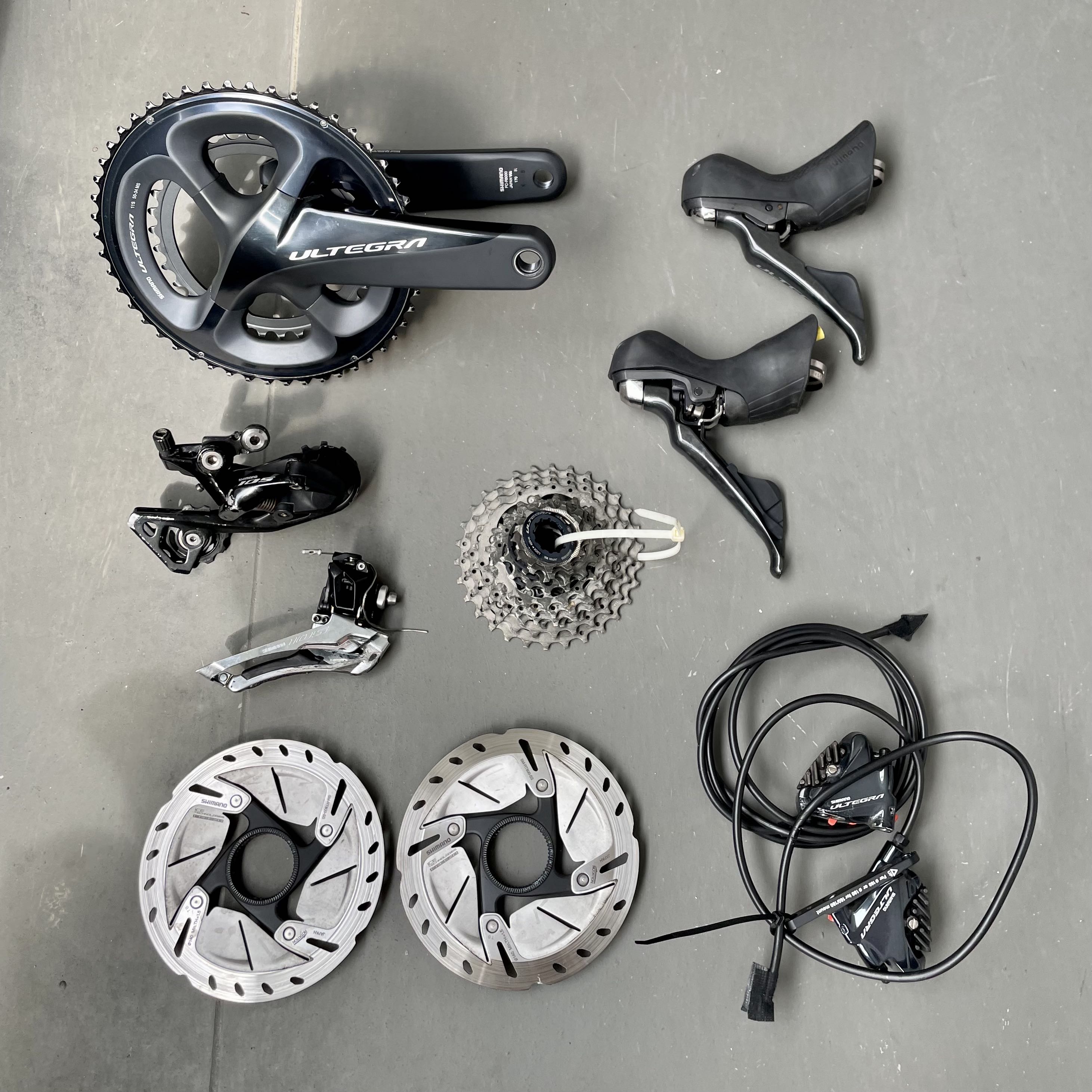 Shimano Ultegra - 105 2x11 Speed groupset, Sports Equipment, Bicycles ...