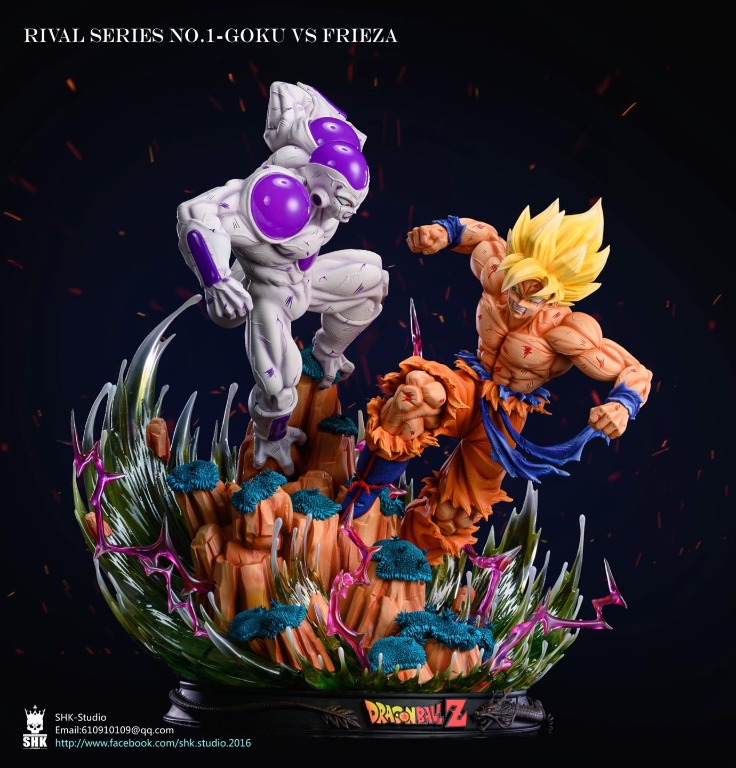 SHK Studio - Rival Series 01 - Goku Vs Frieza, Hobbies & Toys ...