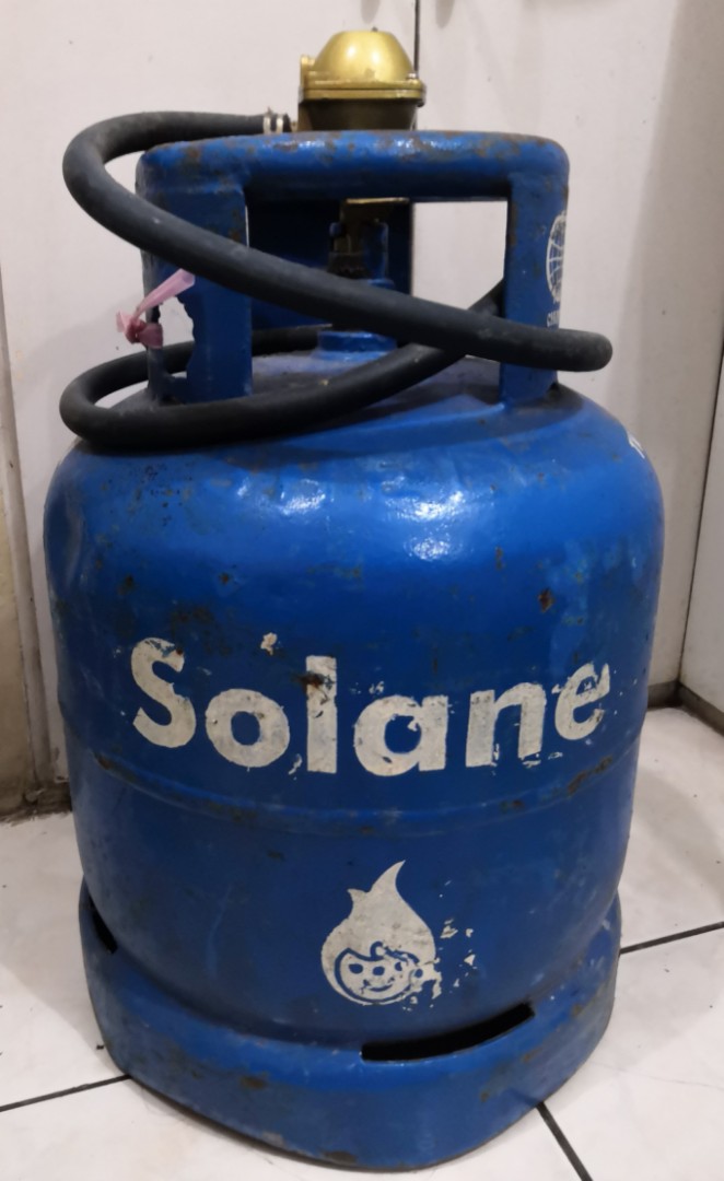 Solane gas tank 14.7 kgs empty with regulator, TV & Home Appliances ...