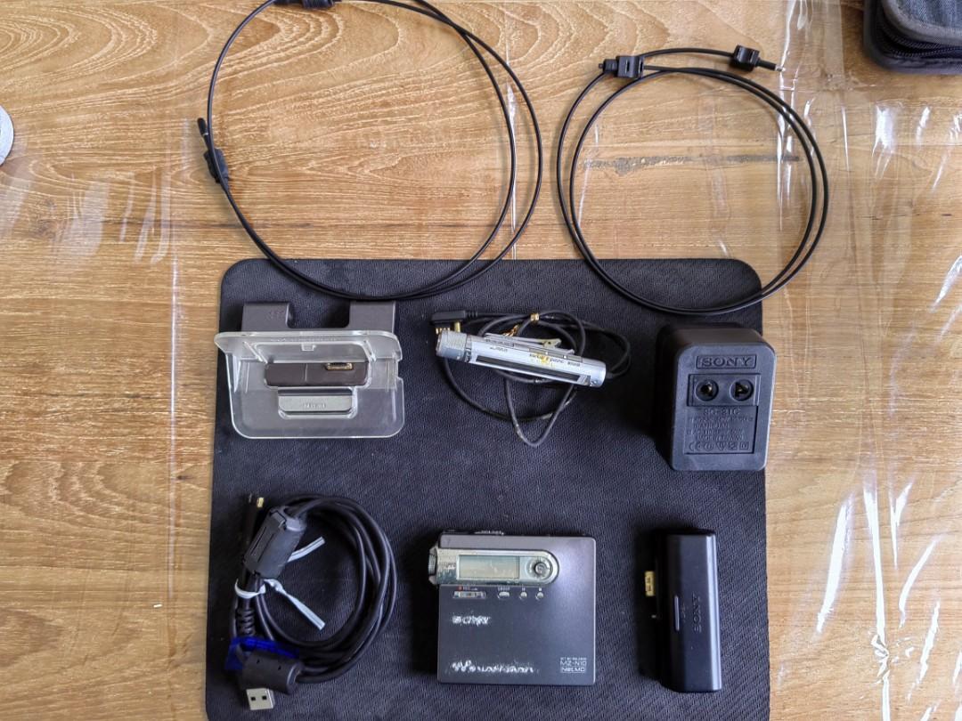 Sony MiniDisc Player MZ-N10 NetMD, Audio, Portable Music Players on ...