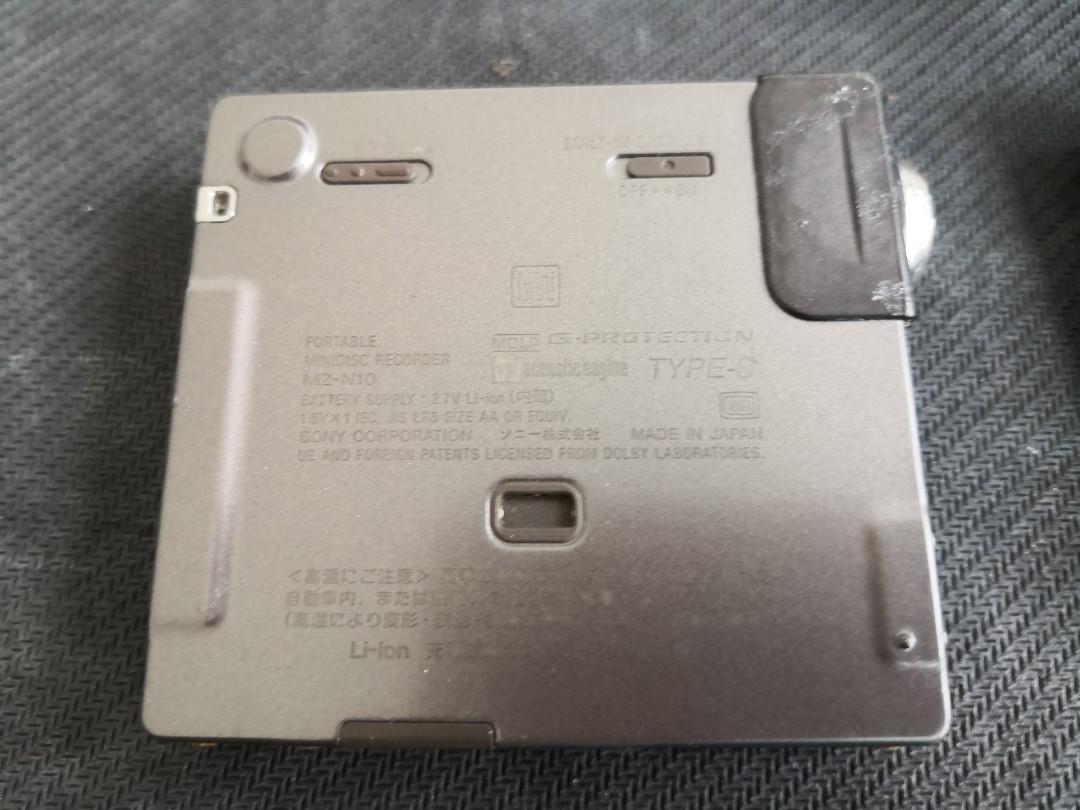 Sony MiniDisc Player MZ-N10 NetMD, Audio, Portable Music Players on ...