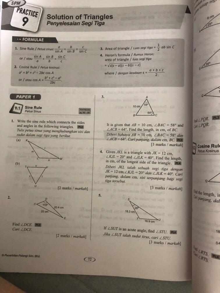 SPM Praktis Hebat Add Math Form 4, Hobbies & Toys, Books & Magazines ...