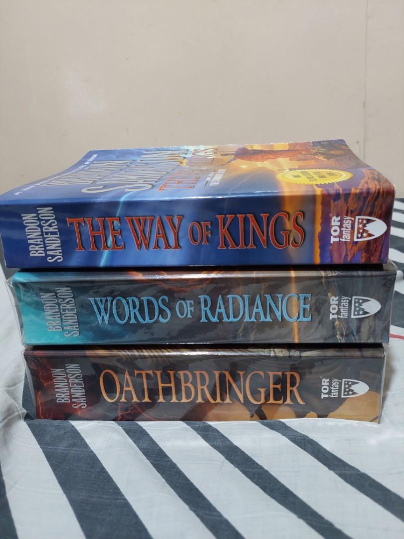 Stormlight Archive Books 1-3 (The Way of Kings, Words of Radiance, Oathbringer), Hobbies & Toys ...