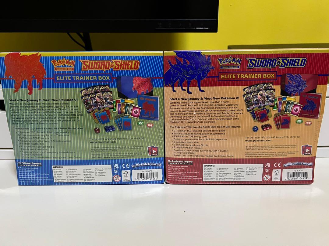 Sword and Shield Base Set ETB, Hobbies & Toys, Toys & Games on Carousell