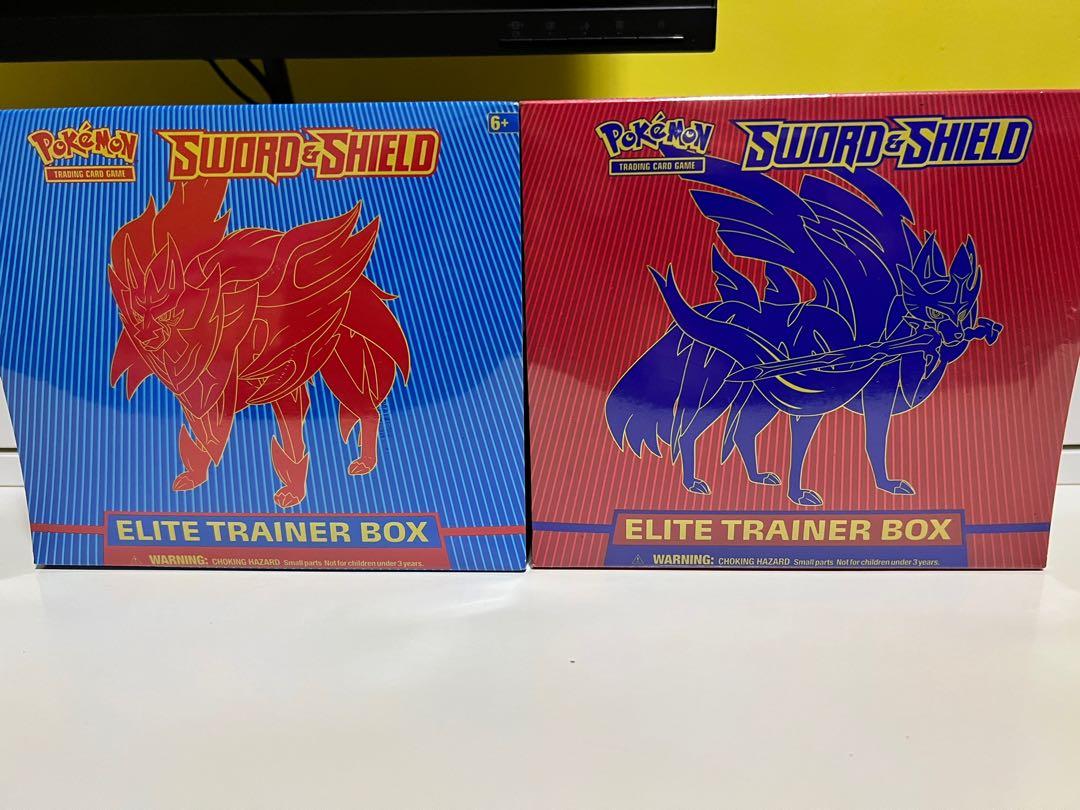 Sword and Shield Base Set ETB, Hobbies & Toys, Toys & Games on Carousell