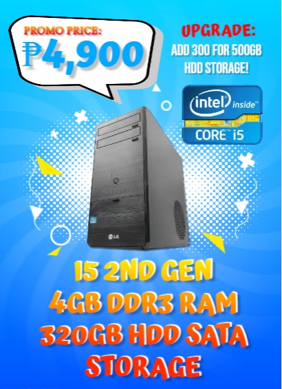 SYSTEM UNIT ON PROMO! PRICE STARTS AT 3,900!, Computers & Tech ...