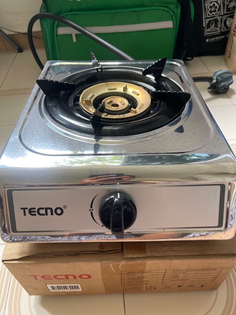 TECHNO Single burner gas stove LPG, TV & Home Appliances, Kitchen ...