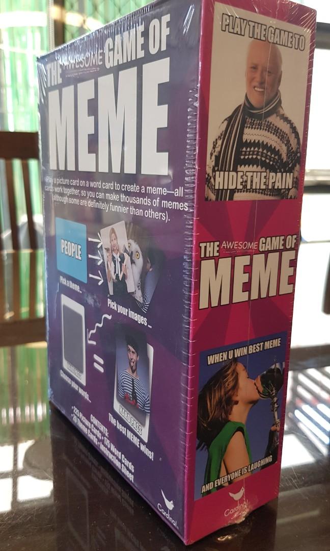 The Awesome Game of Meme, Hobbies & Toys, Toys & Games on Carousell