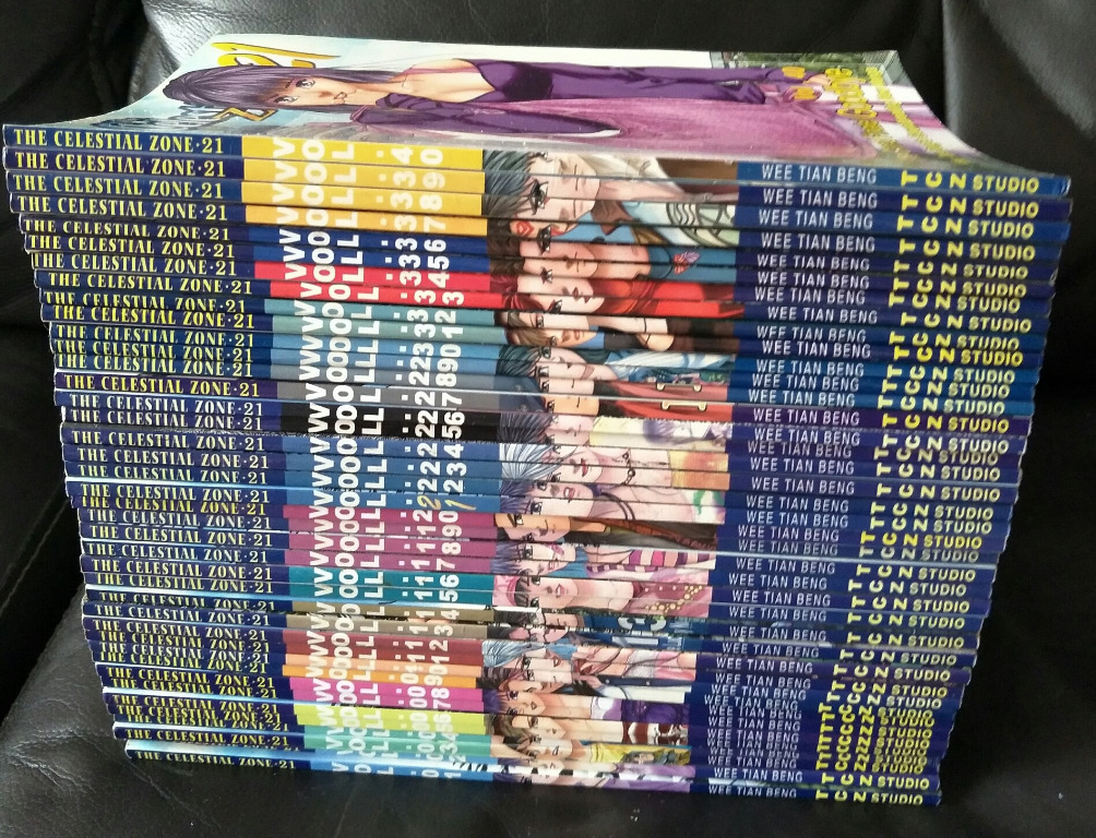 The Celestial Zone 21 1-40 [Complete] English Manga by Wee Tian Beng ...