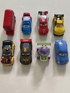 Tomica Disney Cars Lightning McQueen carbon racers Miguel Camino, Raoul ...