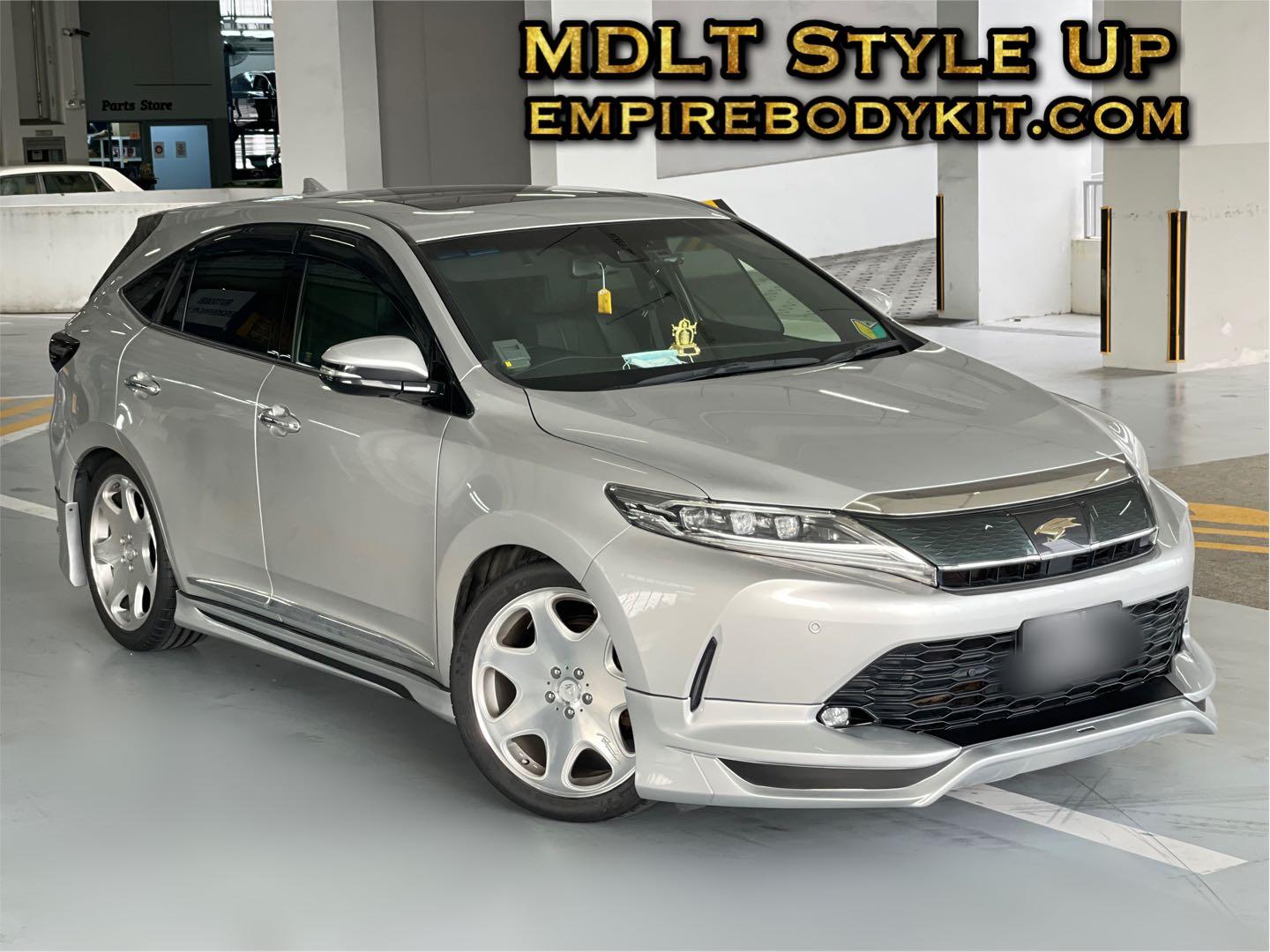 Toyota Harrier Turbo Bodykit and Spoiler , Car Accessories, Accessories ...
