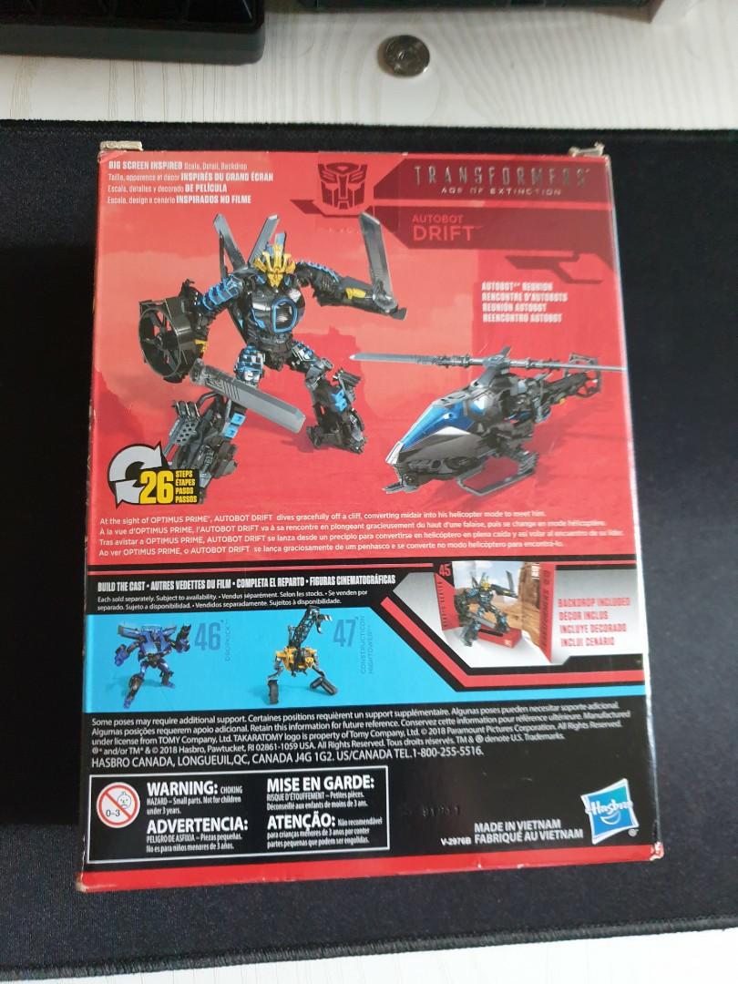 Transformers Studio Series 45 Drift, Hobbies & Toys, Toys & Games on ...