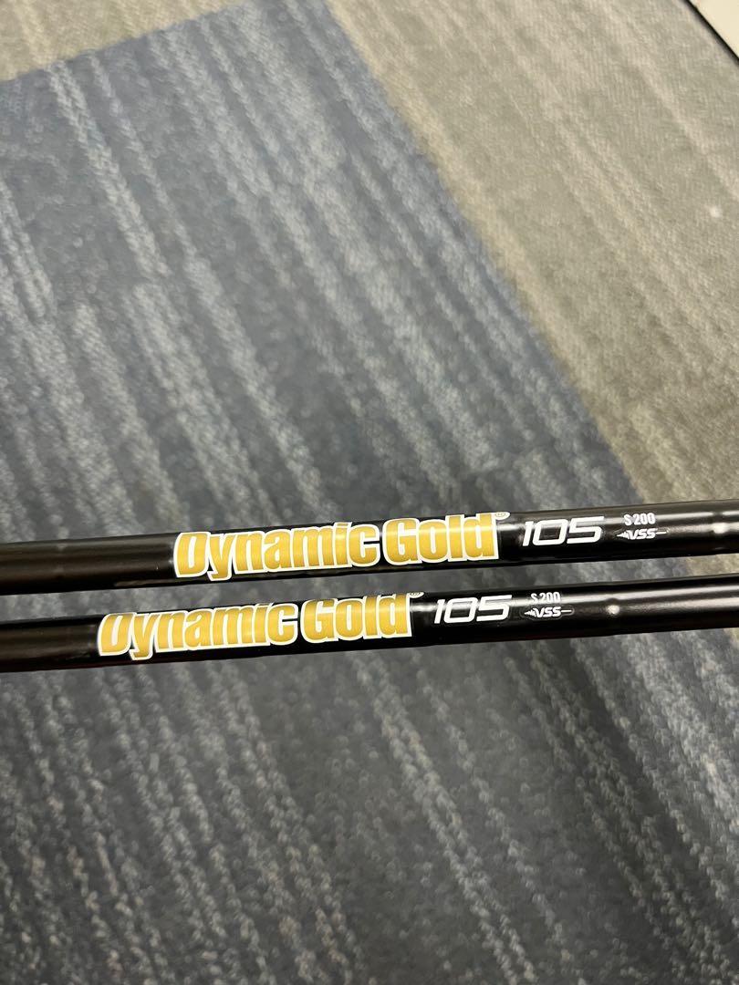 True Temper - Dynamic Gold 105 - S200 Black 7 pcs, Sports Equipment ...